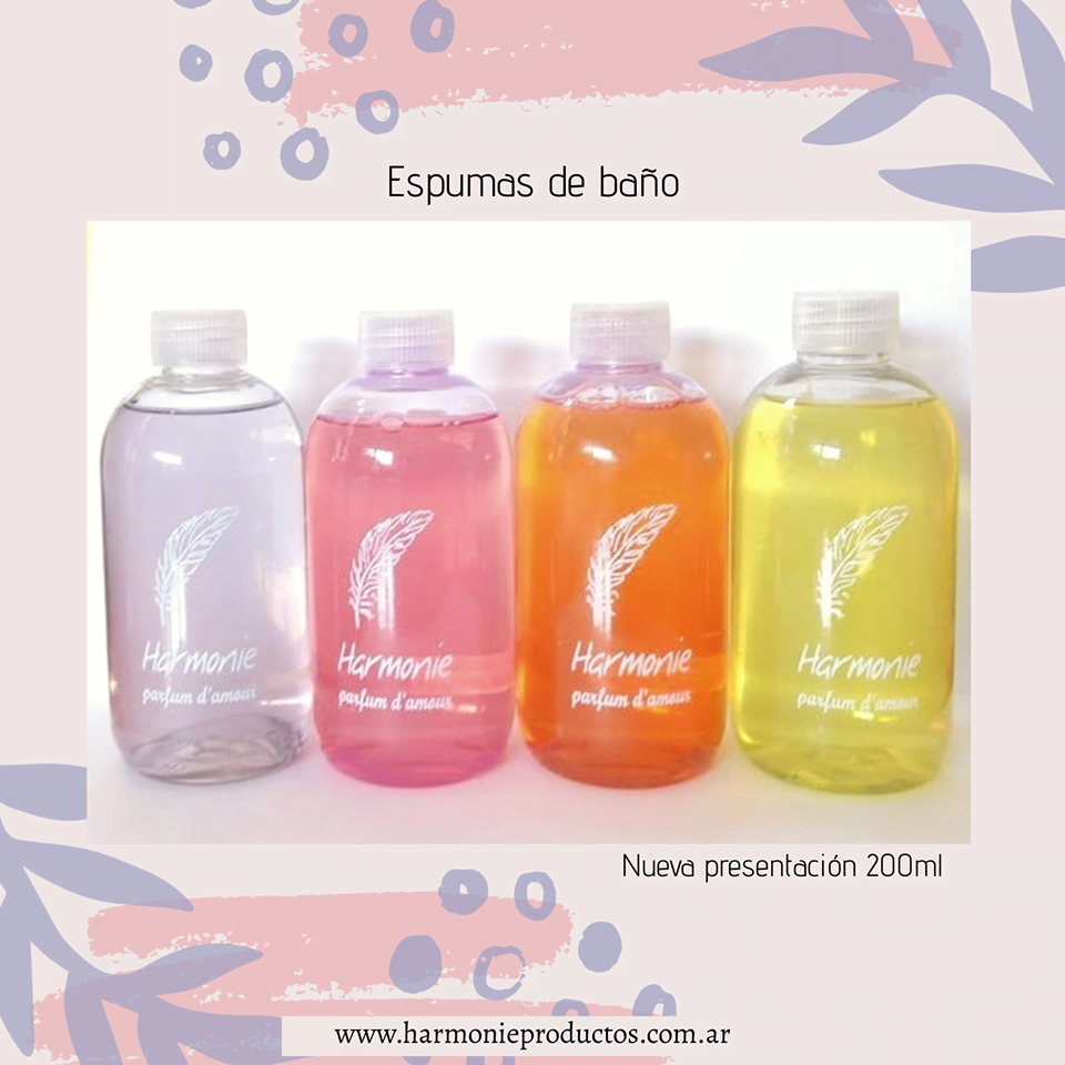 Espuma de baño 200cc – Harmonie Productos